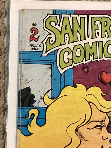 San Francisco Comic Book #2 Underground Comic 1st Print Robert Crumb ...