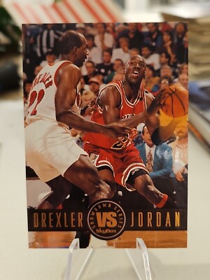 Michael Jordan 1994 Skybox Drexler VS Jordan Card #SS11 | eBay