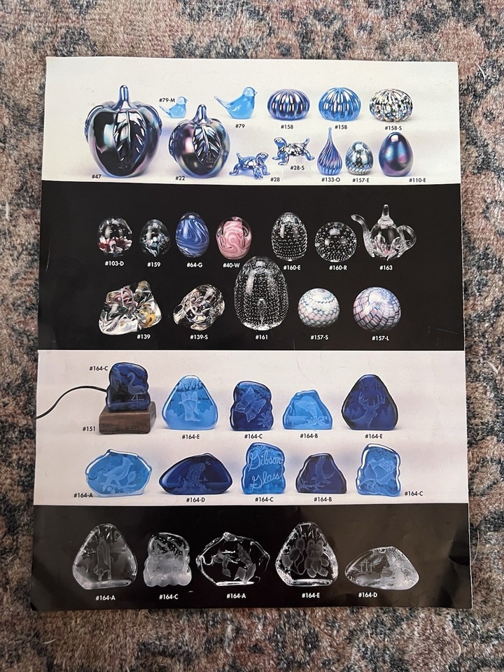 VTG Gibson Glass Milton WV Catalog Lot Brochures Flyer Paper Ephemera ...