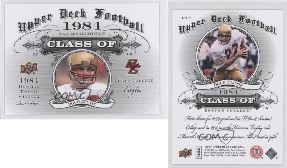 2011 Upper Deck Class Of Doug Flutie #CO-7 0c4 | eBay