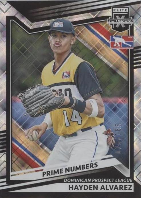2022 Panini Elite Extra Edition - Hayden Alvarez #171 Prime Numbers A ...