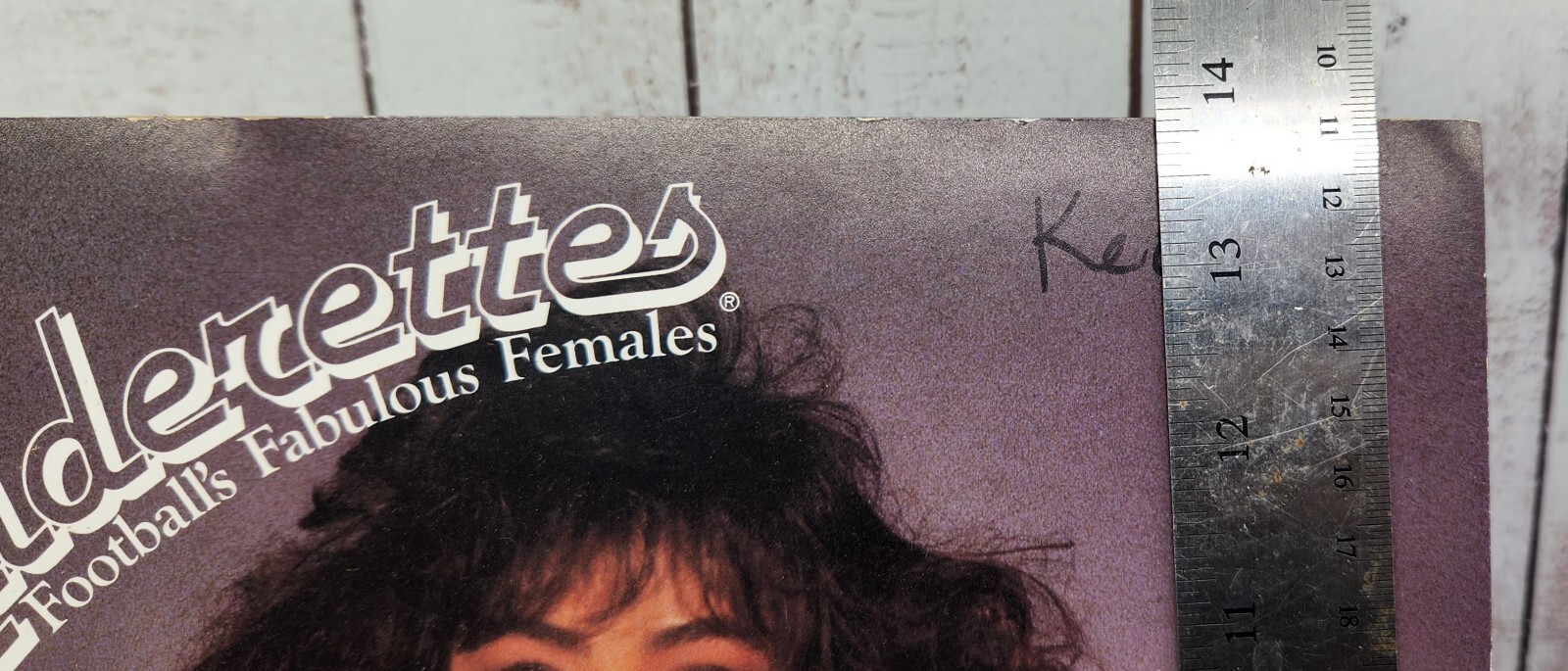 Autographed Vintage 1989 Raiderettes Calendar NFL Football Cheerleaders ...