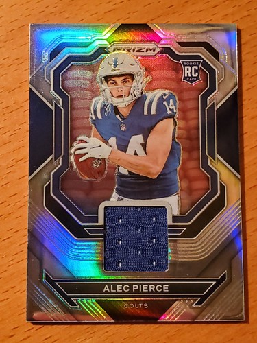2022 Prizm Premier Jerseys Silver #21 Alec Pierce Colts Rookie WR | eBay