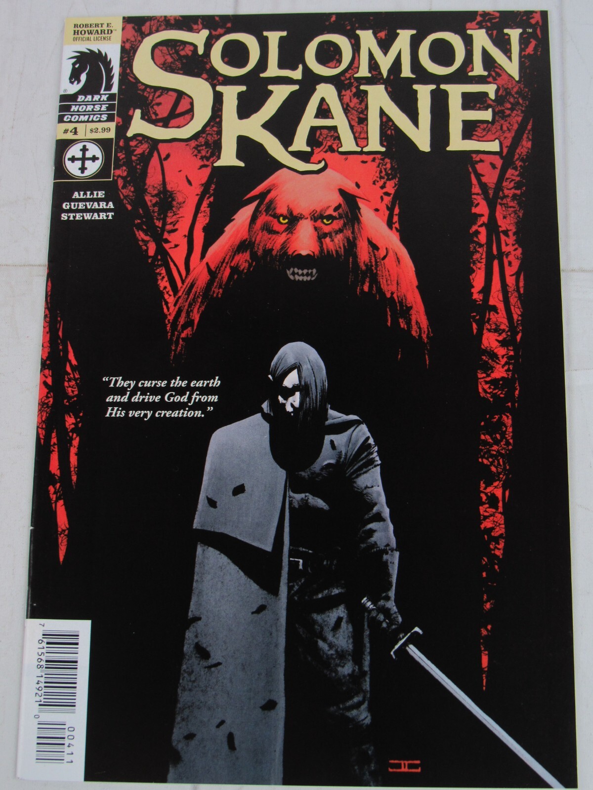 Solomon Kane #4 (Dark Horse Comics January 2009) for sale online | eBay