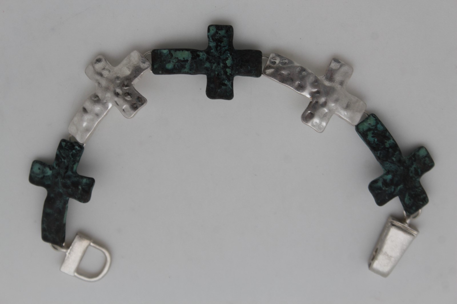 Women Antique Rusty Metal Turquoise Blue Silver Western Fashion ...