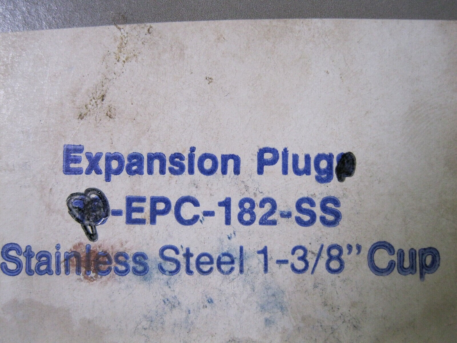 Engine Core Plug-Expansion Plug Pioneer EPC-182-SS for sale online | eBay