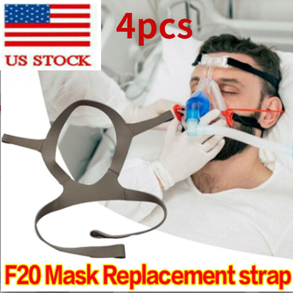 4x For ResMed F10 Or F20 CPAP Mask Replacement Head Strap Headgear ...