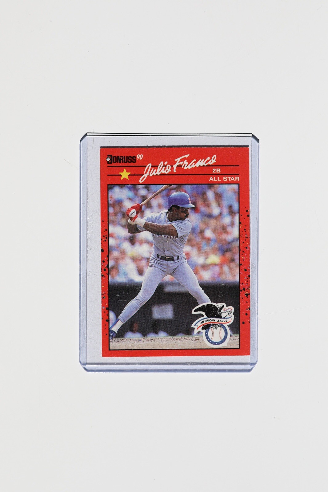 1990 Donruss 701 Julio Franco Error Card | eBay