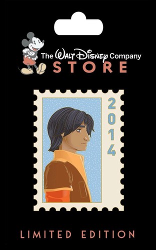 Disney DEC TWDC Store Star Wars Commemorative Stamp Pin LE 250 Ezra ...