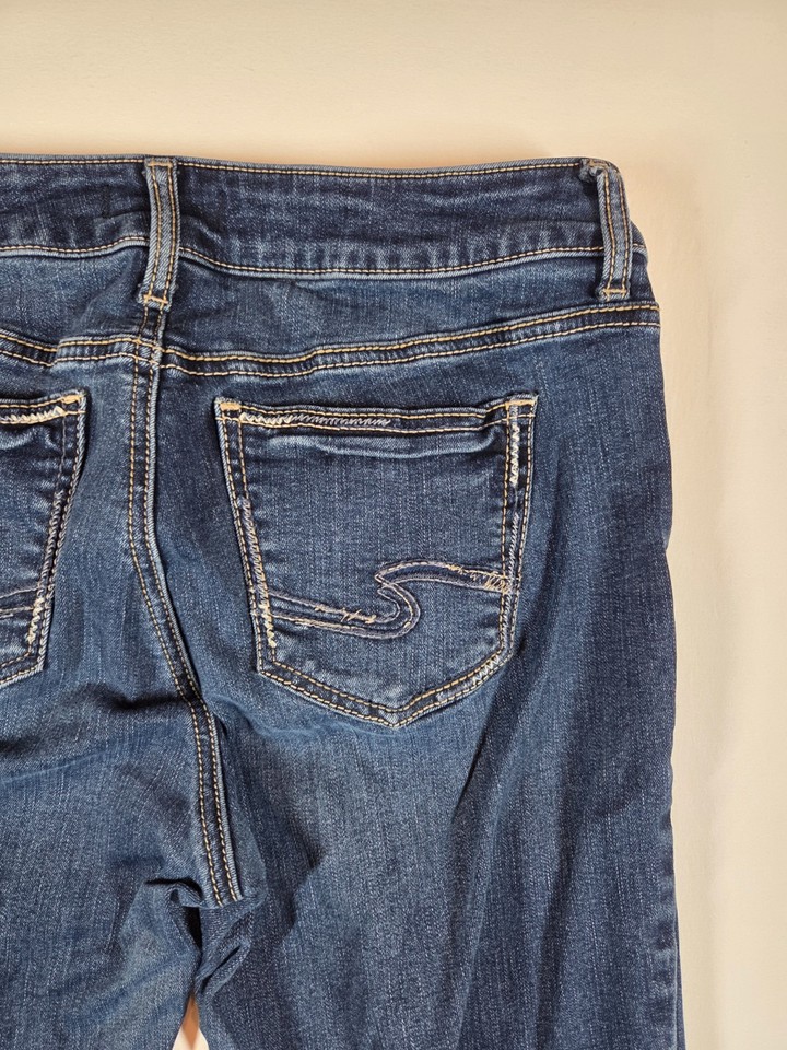 Silver Jeans Co. Women's 31X33 Blue Suki Bootcut Darl Wash Denim Jeans ...