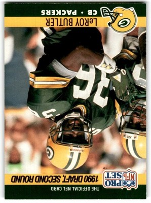 1990 Pro Set LeRoy Butler Rookie Green Bay Packers #717 | eBay