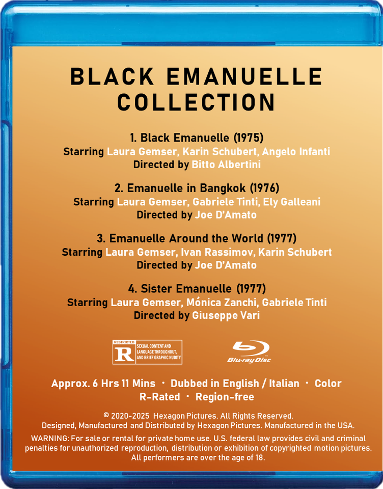 Black Emanuelle Collection, 4 Films [1 Blu-ray Disc] | eBay