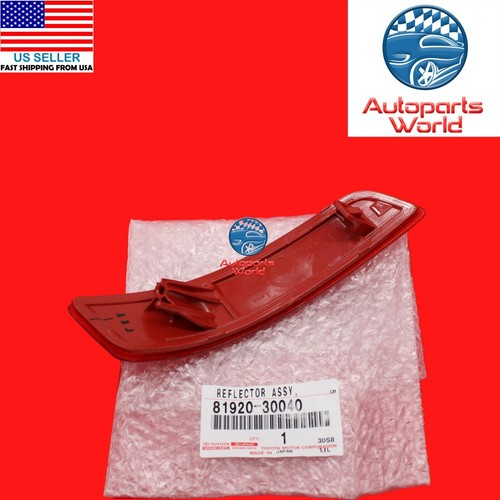 GENUINE OEM LEXUS ES350 ES300h GS350 GS450h GS F LEFT REAR REFLECTOR ...