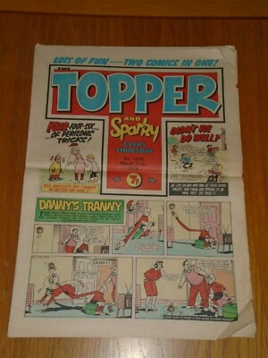 TOPPER AND SPARKY #1310 11TH MARCH 1978 BRITISH WEEKLY* | eBay UK