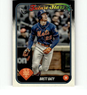 2024 Topps Vintage Stock #690 Brett Baty 78/99 New York Mets | eBay
