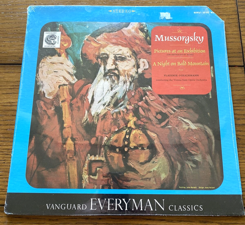 Mussorgsky Vinyl Album Pictures Exhibition Vanguard Everyman NEW SEALED ...