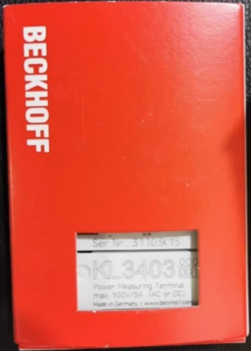 NEW BECKHOFF KL3403-0010 3-phase Power Measurement Terminal | eBay