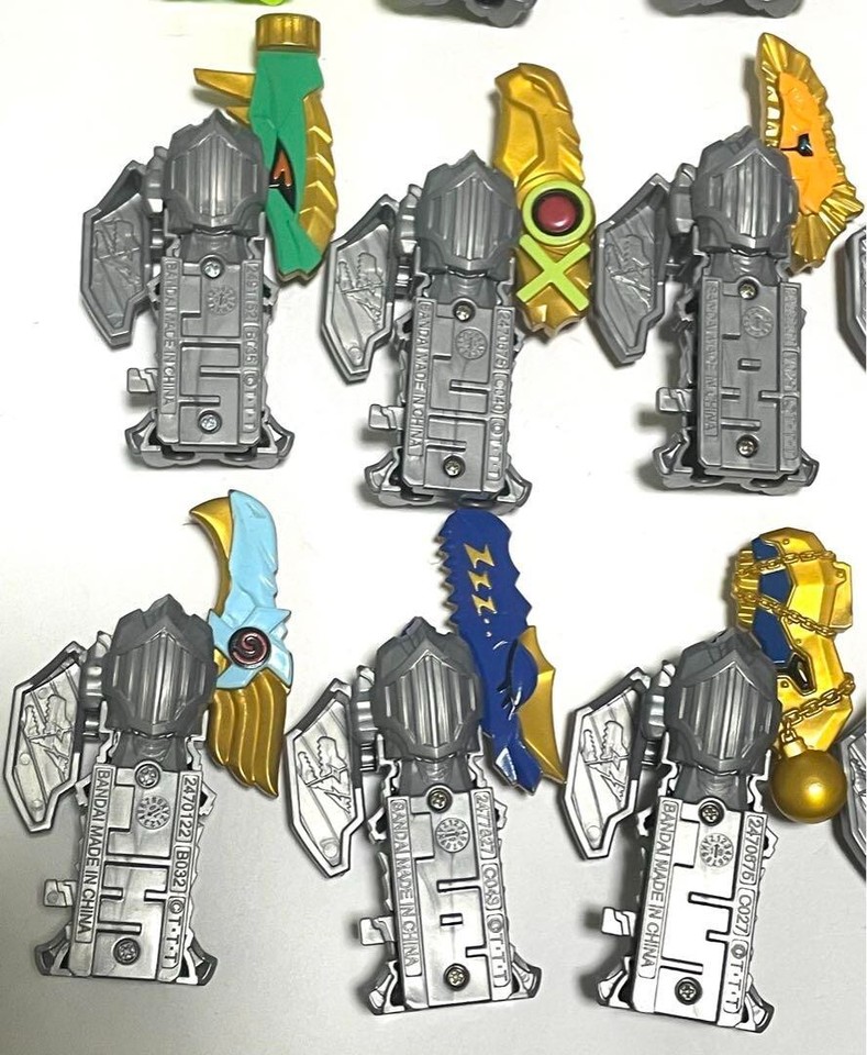 Power Rangers Dino Fury Ryusoulger DX Ryusoul Key 24p Set Morpher ...