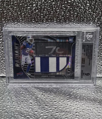 Spectra 2022 James Cook Neon Black Lights Rpa /10 BGS 9 | eBay