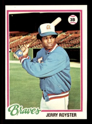 1978 Topps Baseball #187 Jerry Royster NM *d4 | eBay