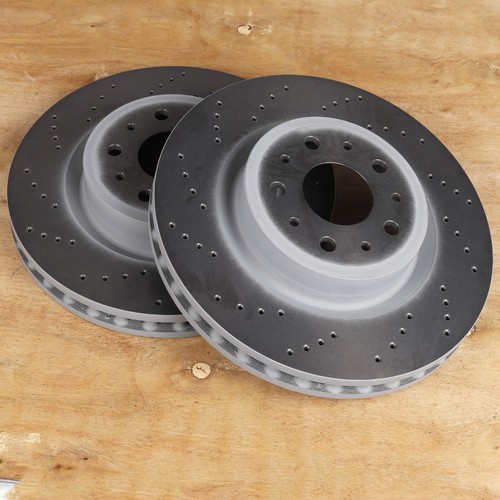 Set of 2 Genuine Maserati Front Brake Disc GranTurismo Quattroporte 08 ...