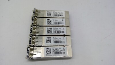 LOT OF 5 Dell 10G 0C5RNH AFBR-709SMZ-FT2 SFP+ SR 10Gb Transceiver | eBay