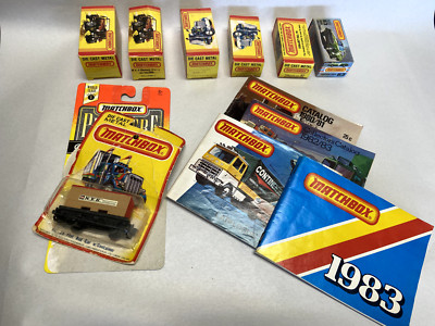 Vintage Late 70s-early 80s Matchbox Miscellaneous Lot (Boxes ...