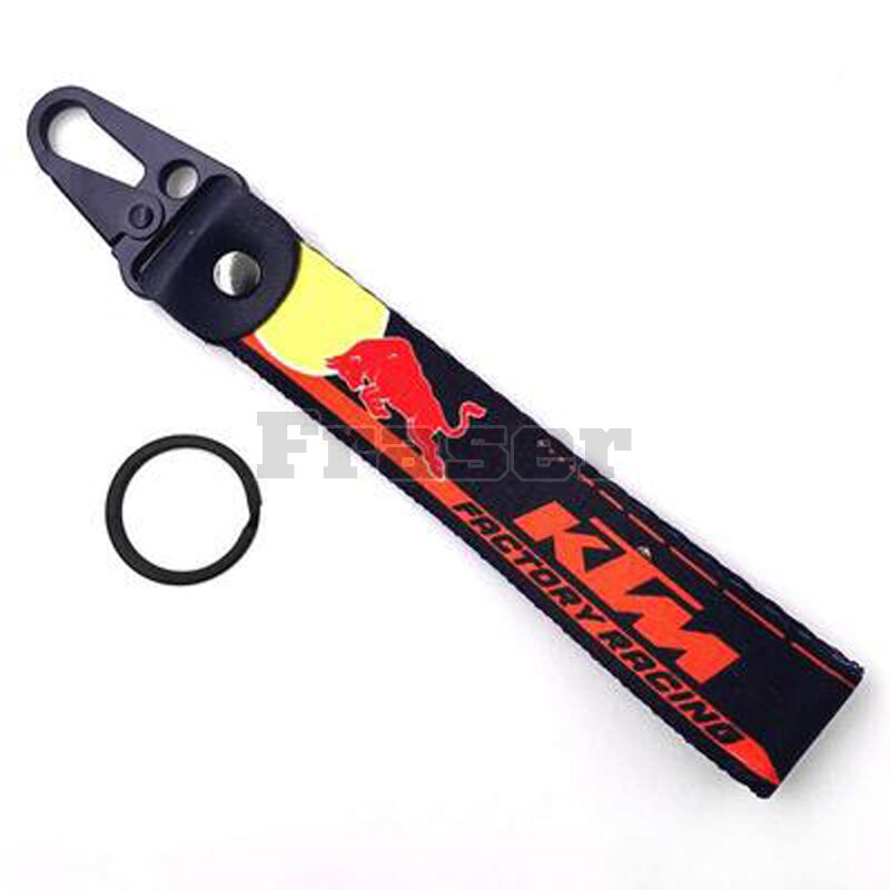Variety of Motorcycle Keyring MotoGP Motocross Car keychain wrist strap ...