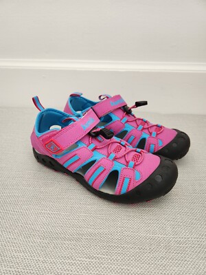 Kamik Crab Bump Toe Covered Size 6 Sandals Magenta Adolescent Youth Big ...