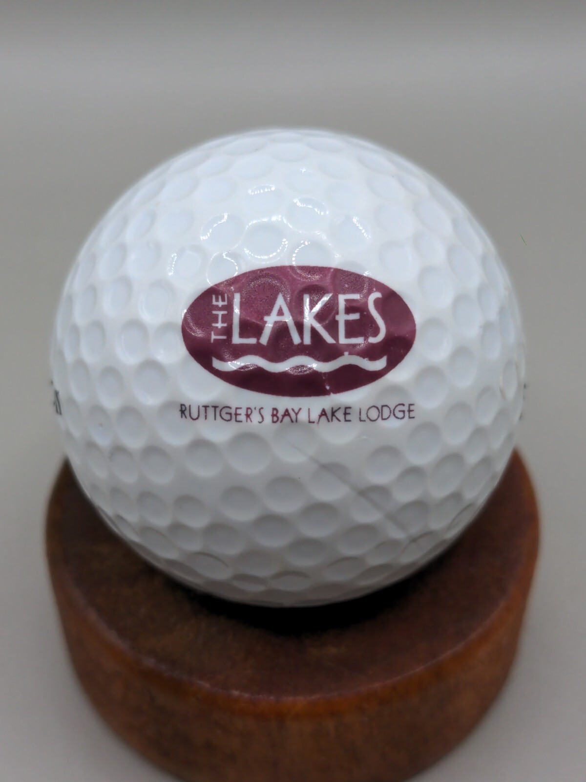 The Lakes Logo Golf Ball Tc2 Tour Collectors Ball Ruttger's Bay Lake ...