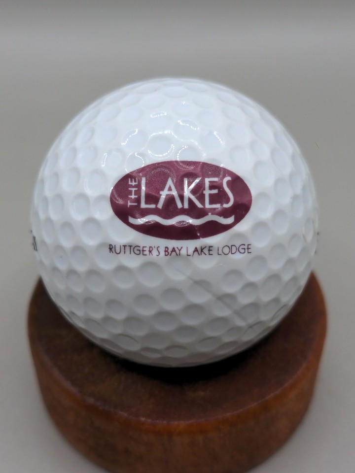 The Lakes Logo Golf Ball Tc2 Tour Collectors Ball Ruttger's Bay Lake ...