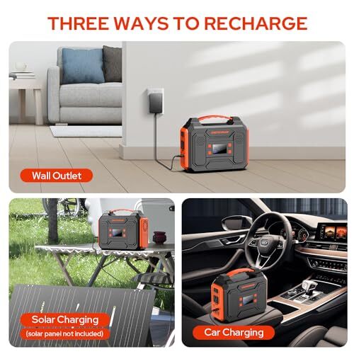 Portable Power Bank with AC Outlet, 250Wh Portable Laptop Battery Bank ...