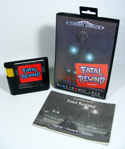 FATAL REWIND für Sega Mega Drive - MD Spiel Modul komplett mit ...