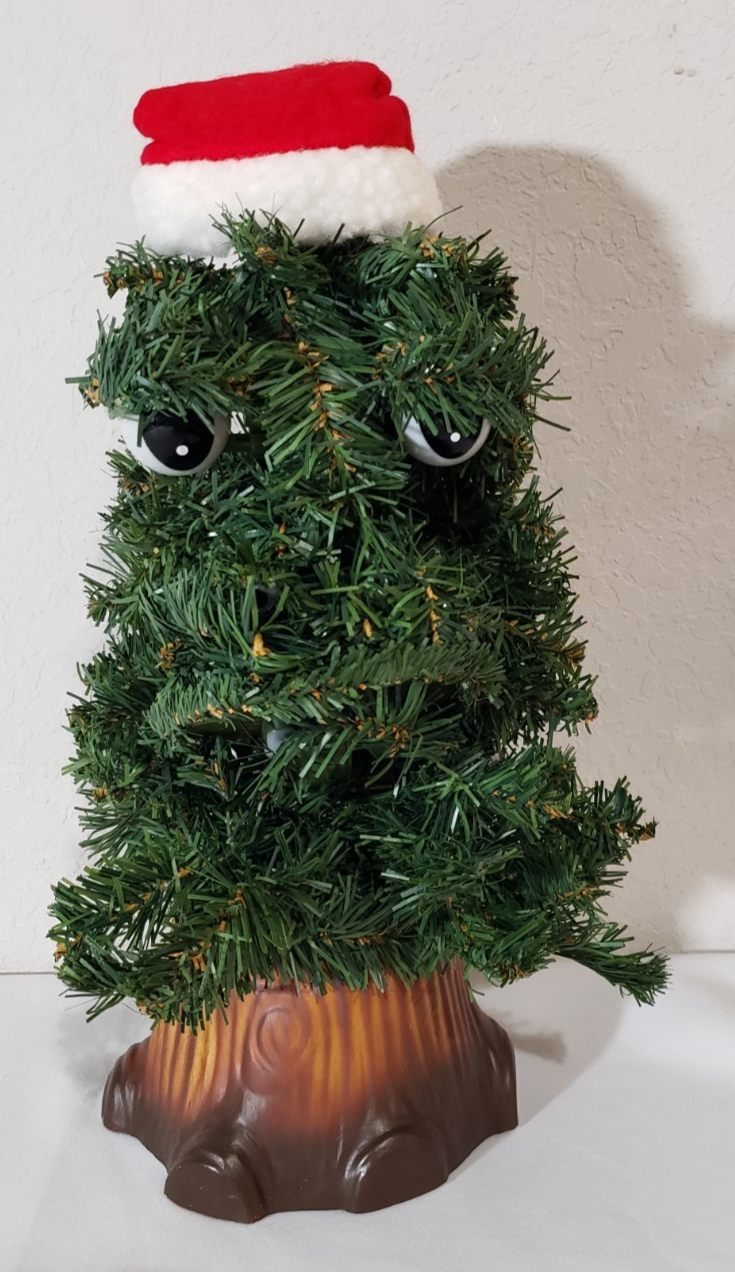 Gemmy Dancing Douglas Fir Animated Talking Singing Christmas Tree 1997 ...