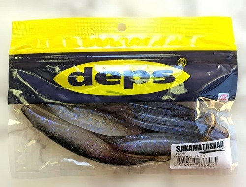 deps Sakamata Shad 6" Lake Biwa Smelt Soft Plastic Bait | eBay