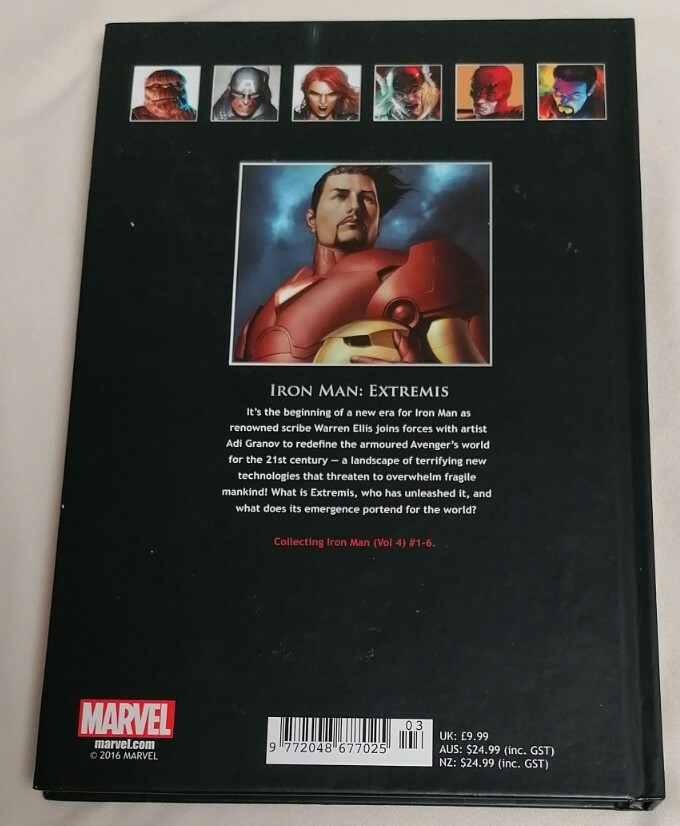 GRAPHIC NOVEL - Ultimate GN Collection #83 Iron Man Extremis Marvel ...