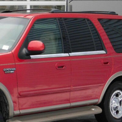1996-2002 Ford Explorer Stainless Steel Chrome Window Sill Trim Accent ...