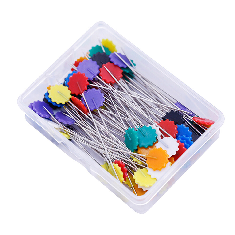 Sewing Pins Flat Head Pins For Sewing 200 Pieces Flat Head Straight