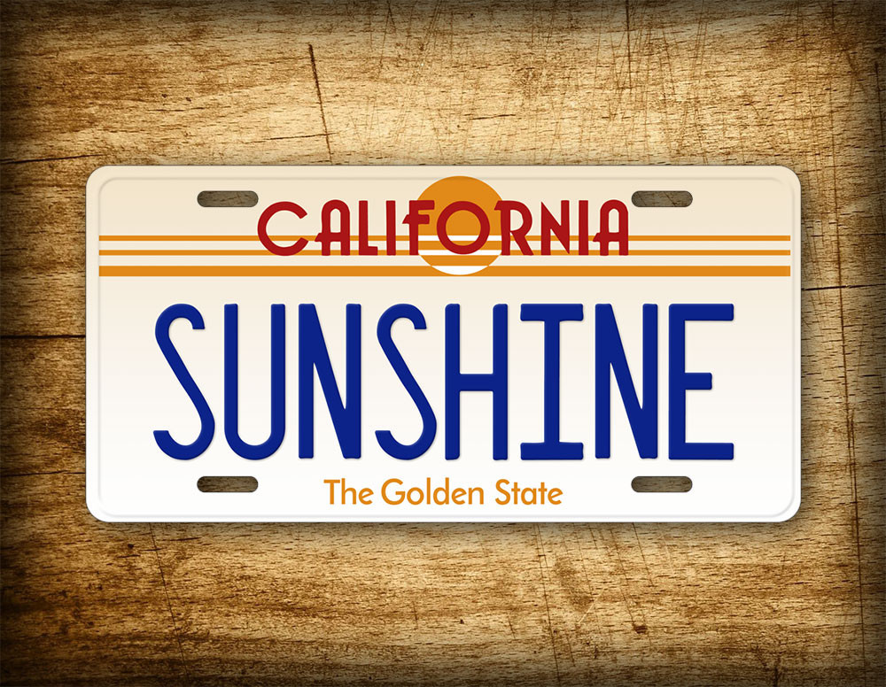 Personalized License Plate Custom Vintage California License Plate ...