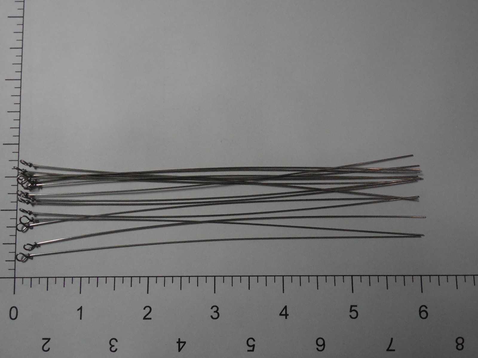 .024 .028 .030 Stainless 6" Looped wire Fishing lure making forming ...