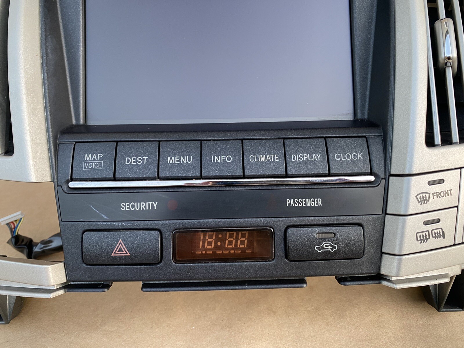 2004 Lexus RX330 GPS Navigation Information Touch Screen Display 86110 ...