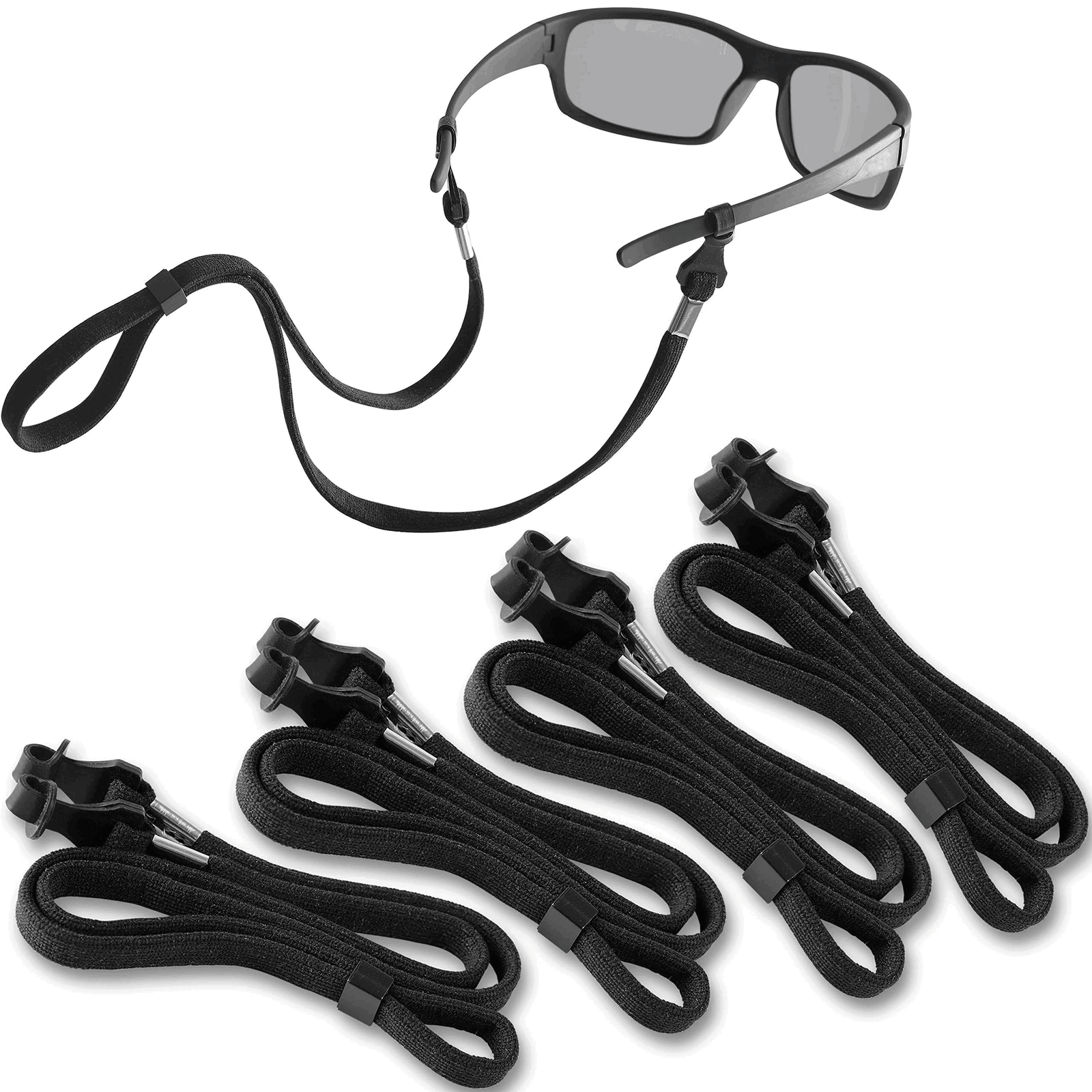 Eye Glasses String Holder Strap Eyeglass NonSlip Clip Loop 4 Pcs 27 ...