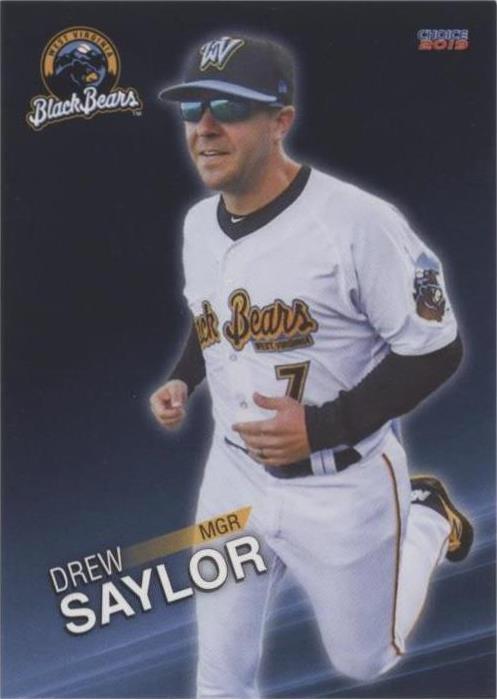 2019 Choice West Virginia Black Bears - Drew Saylor #37 (RC) for sale ...