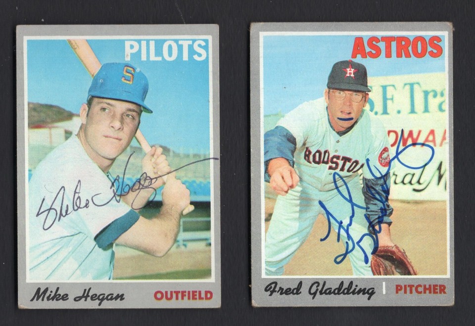 1970 Topps Baseball Autographed Card Lot of 14 | eBay