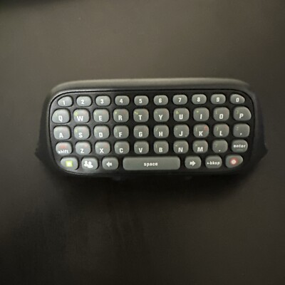 Chatpad Keypad OEM Microsoft Black Xbox 360 Console Video Game ...
