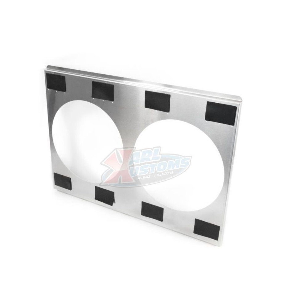 Universal Aluminum Fan Shroud For 31" Radiator w/ Dual 11" SPAL Fans ...