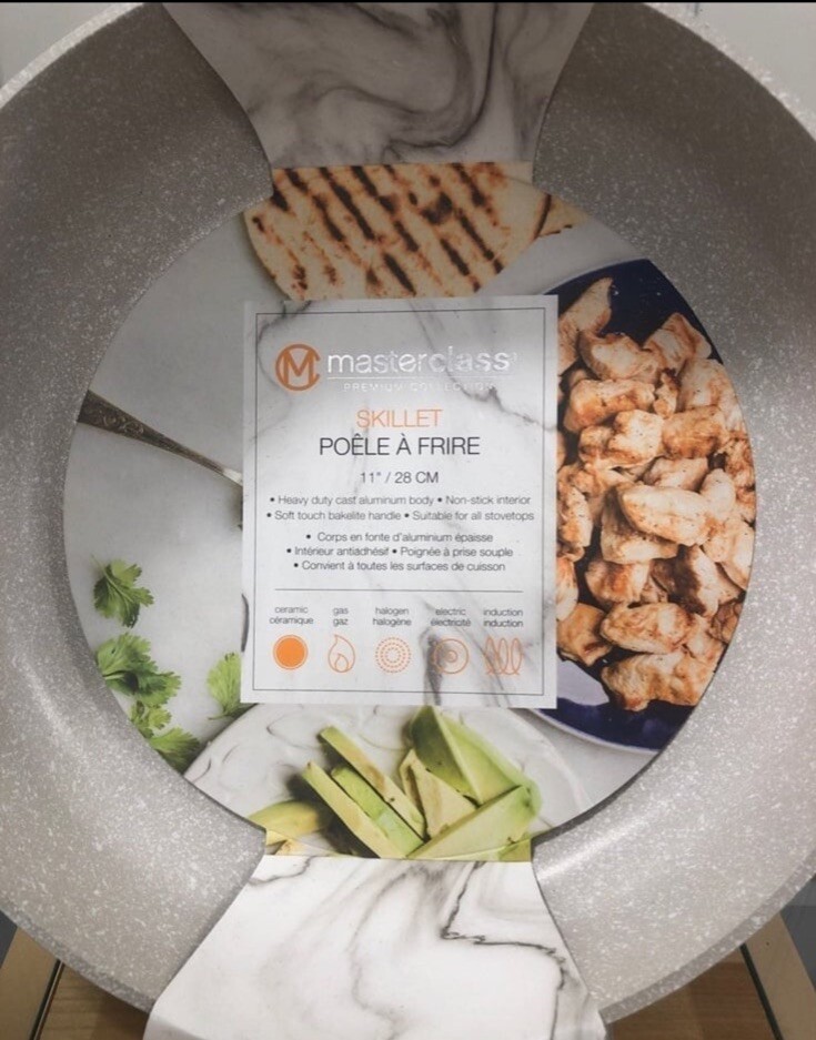 Masterclass Premium Cookware 11" Skillet Frying Pan Beige BRAND NEW | eBay