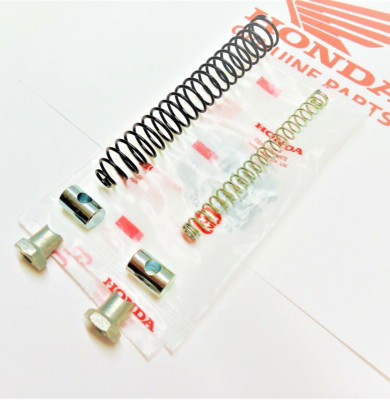 GENUINE HONDA XR50 CRF50 OEM SPRING JOINT NUT FRONT REAR BRAKE ADJUSTER ...