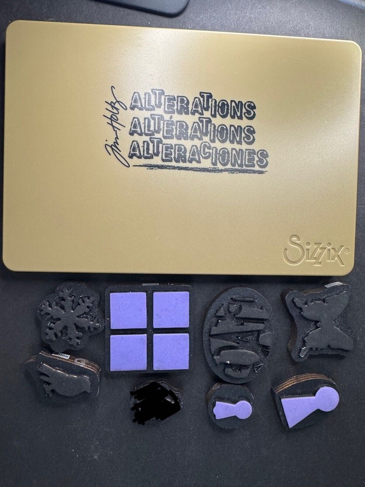 SIZZIX Tim Holtz Alterations On The Edge Sizzix Die U PICK | eBay