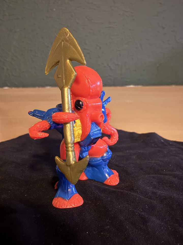 1987 Battle Beasts Series 2 Octillion Octopus #36 Complete w/ Weapon ...